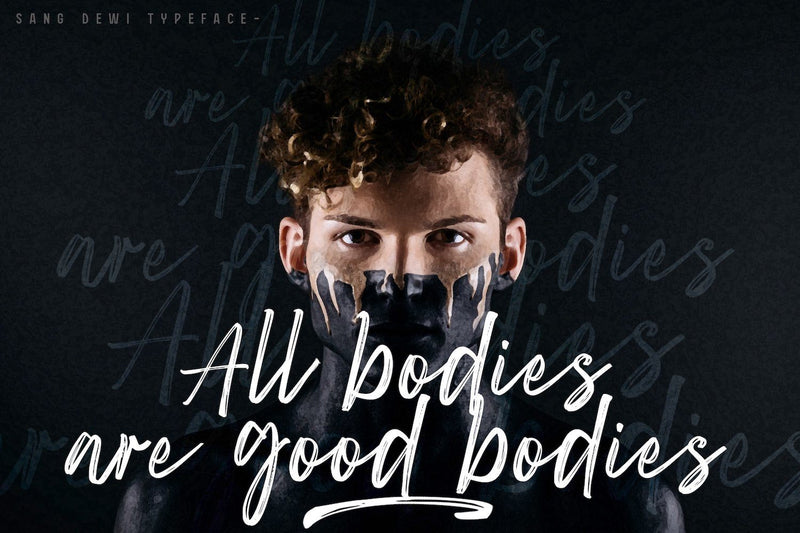 Sang Dewi - Handbrush Script Font - So Fontsy