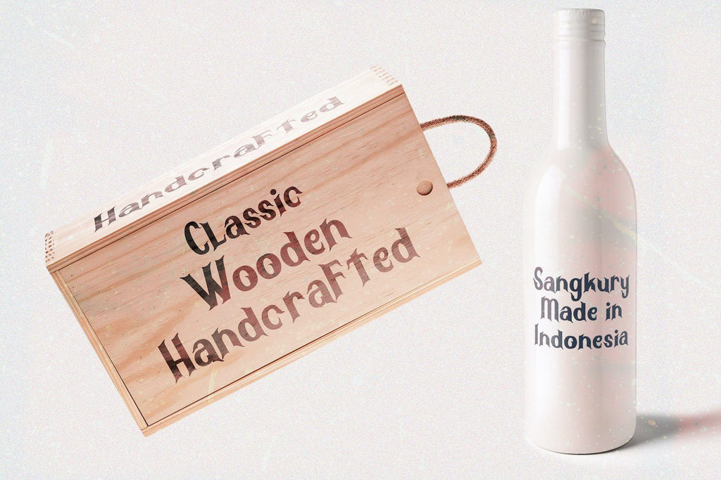 Sangkury - Haunted Display Font - So Fontsy