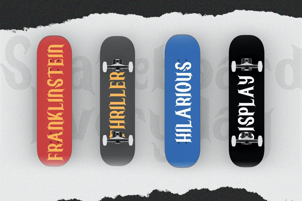 Sangkury - Haunted Display Font - So Fontsy