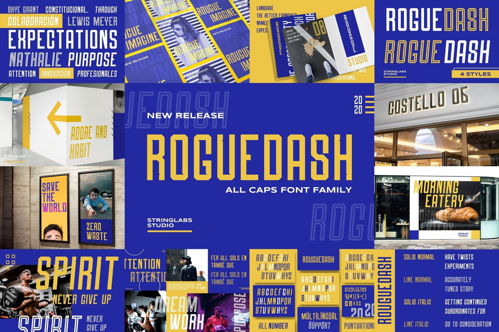 Sans Serif Display Font Bundle - So Fontsy