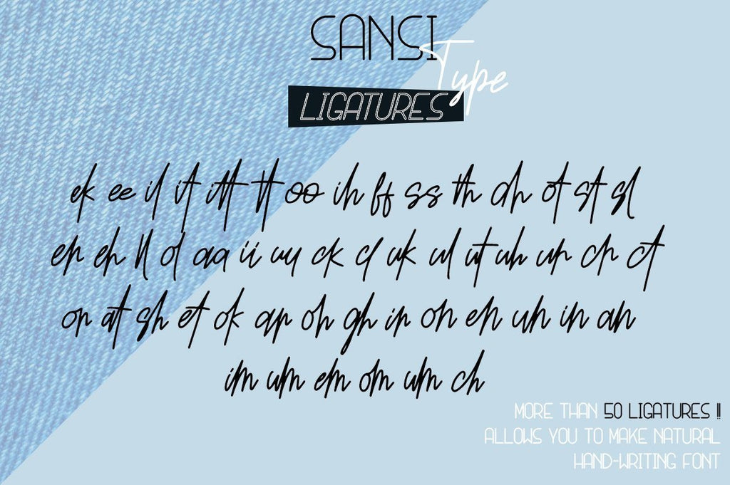 Sansi Type - So Fontsy