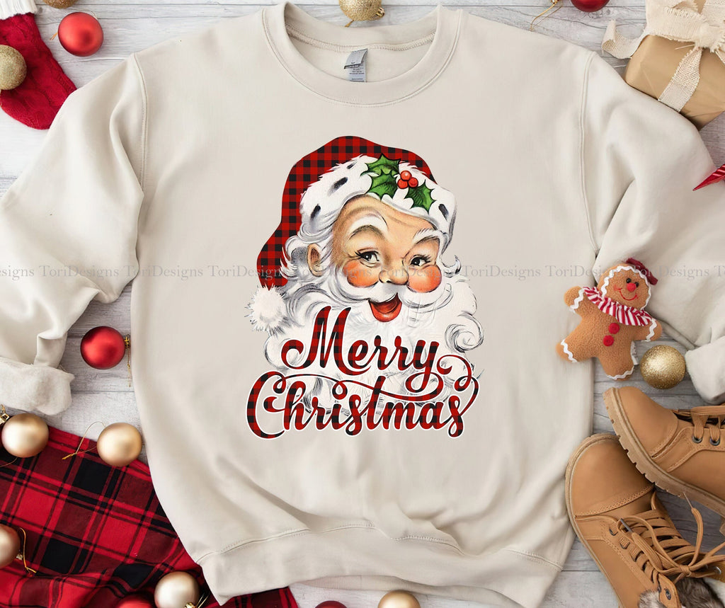 Santa Christmas Sublimation Design PNG - So Fontsy