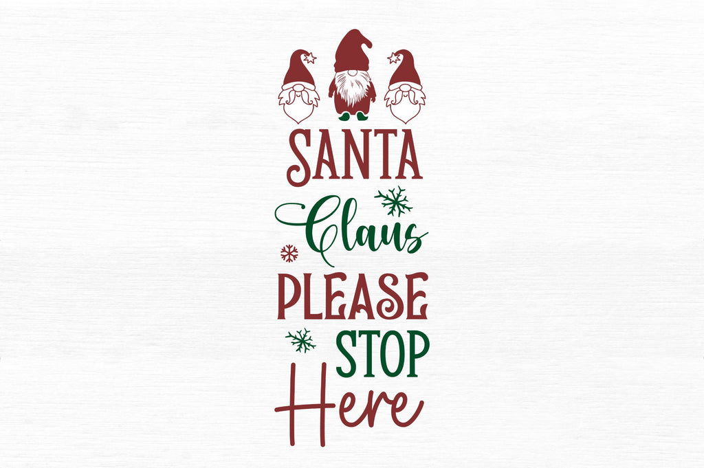 Santa claus please SVG Design - So Fontsy