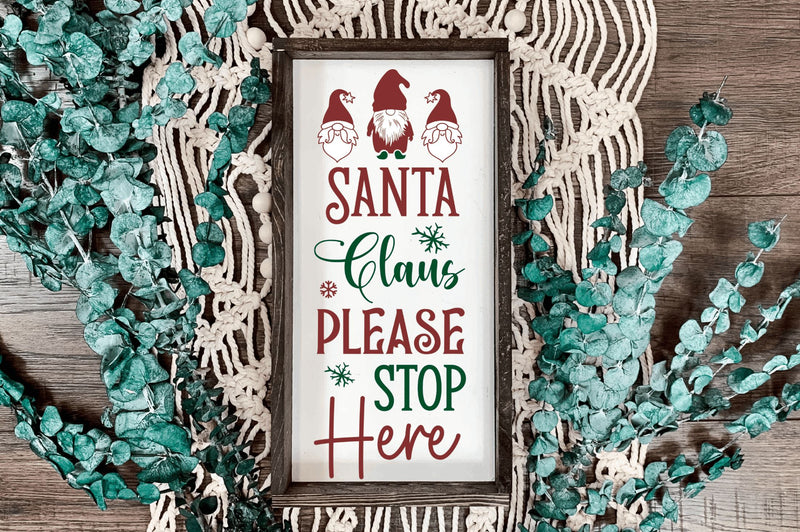 Santa claus please SVG Design - So Fontsy