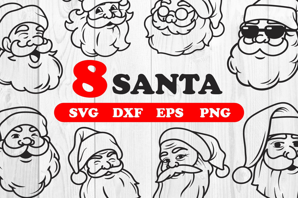 Santa claus SVG - So Fontsy