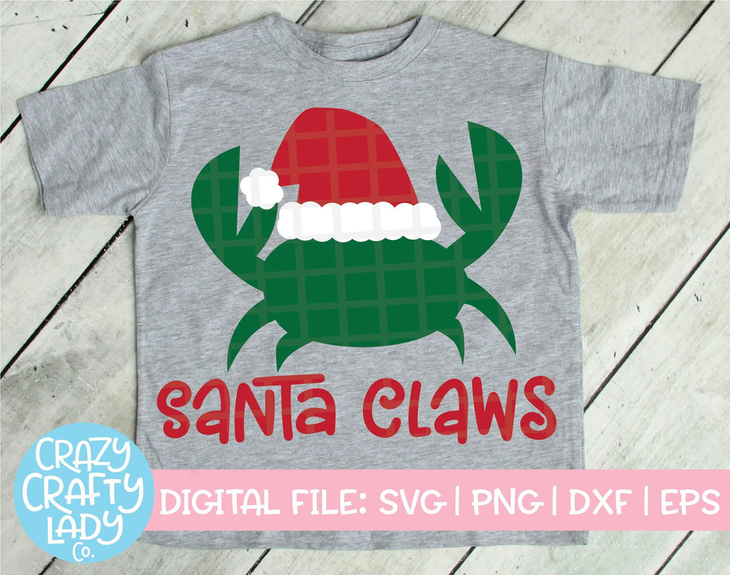 Santa Claws | Christmas SVG Cut File - So Fontsy