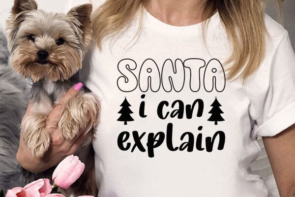 Santa I Can Explain - So Fontsy
