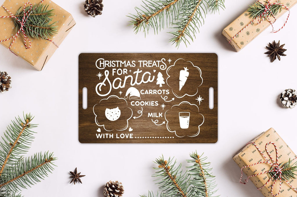 Santa Tray SVG Bundle - So Fontsy