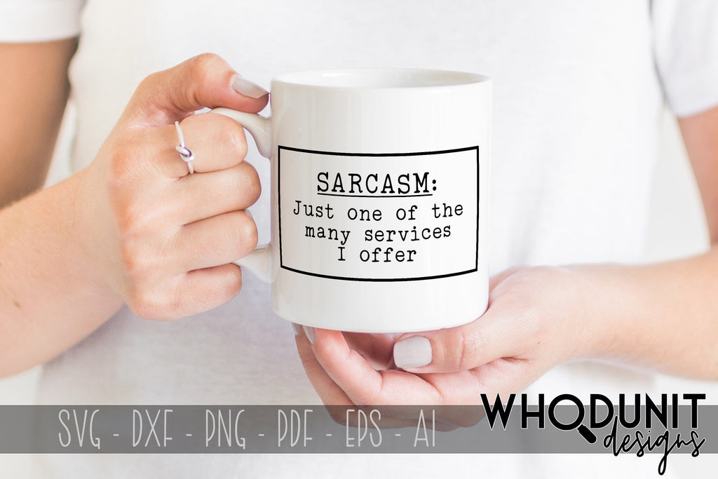 Sarcasm SVG - So Fontsy