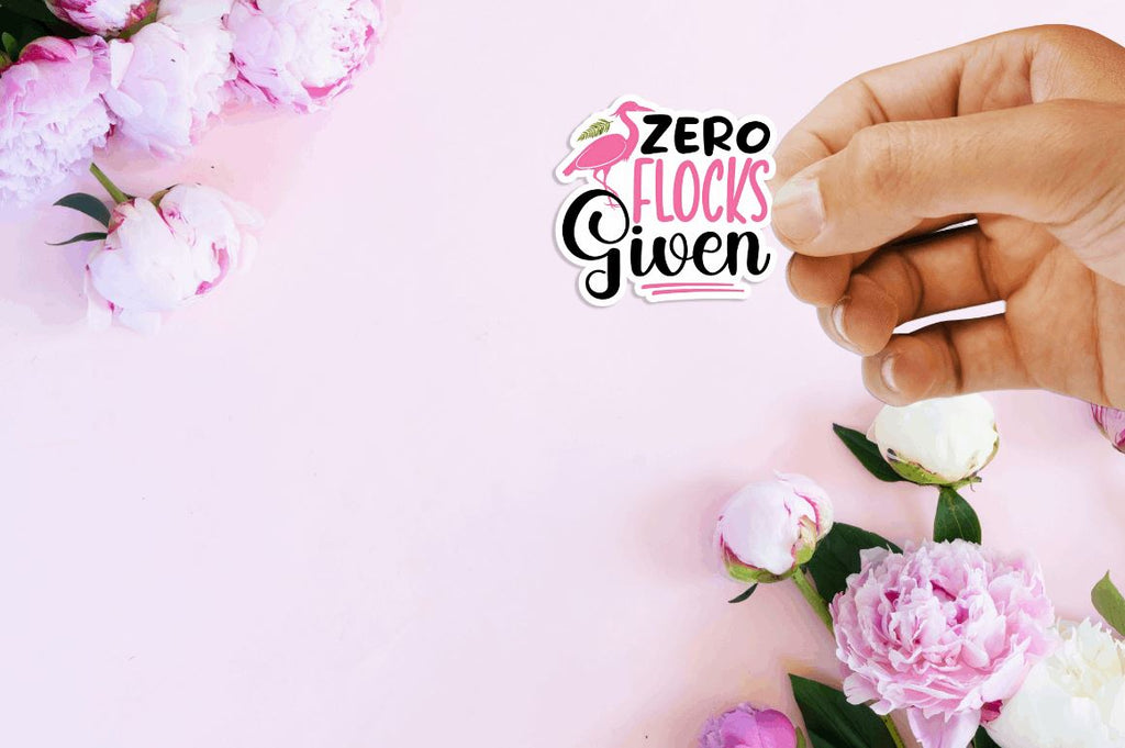 Sassy Flamingo sticker Sublimation bundle - So Fontsy