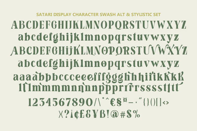 Satari - So Fontsy