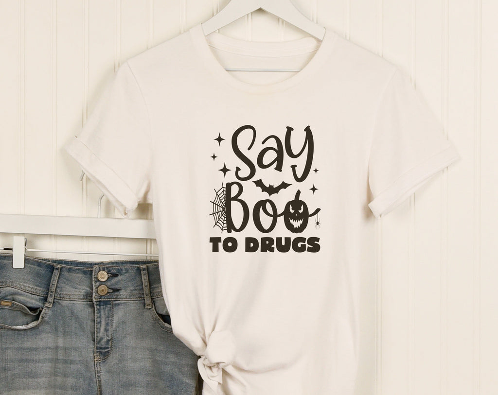 Say Boo To Drugs SVG Bundle, 4 Designs, Say Boo To Drugs Cut Files For ...