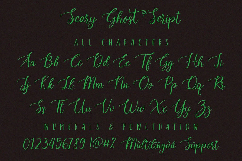 Scary Ghost | Halloween Font | Doodles - So Fontsy
