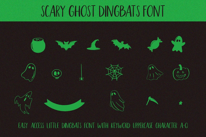 Scary Ghost | Halloween Font | Doodles - So Fontsy