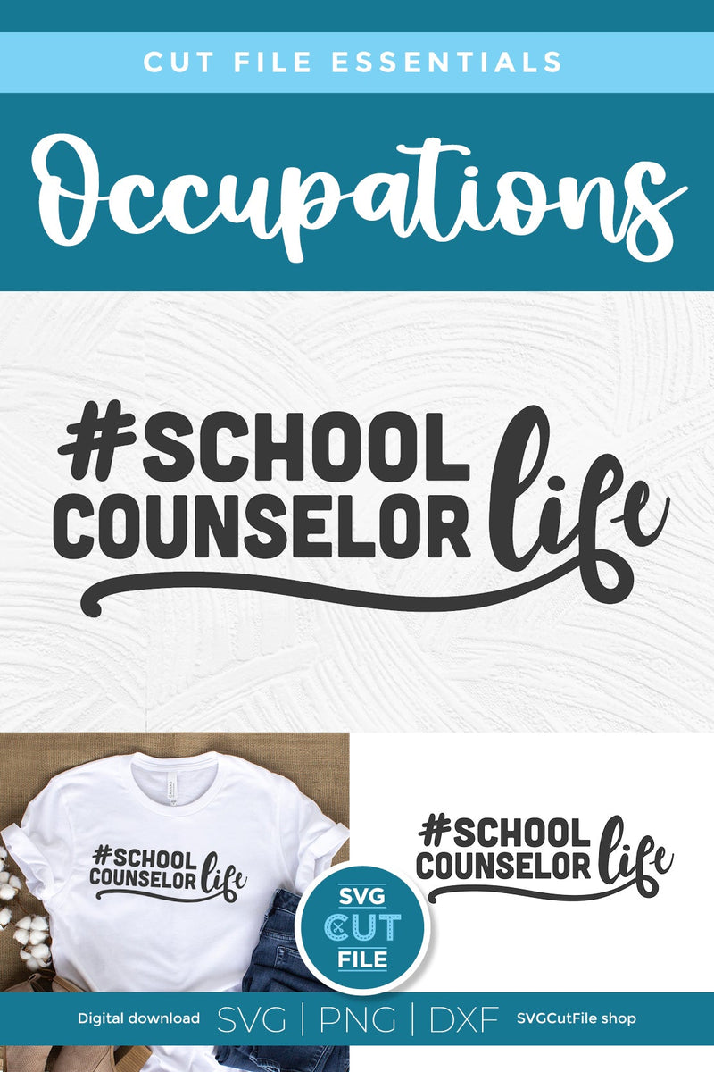School counselor svg, counselor svg, school counselor life svg - So Fontsy