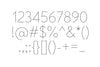 School Days Dash - Tracing Font for Handwriting Practice - So Fontsy