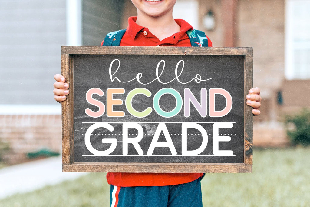 School Days - Handwriting Lines Font - So Fontsy