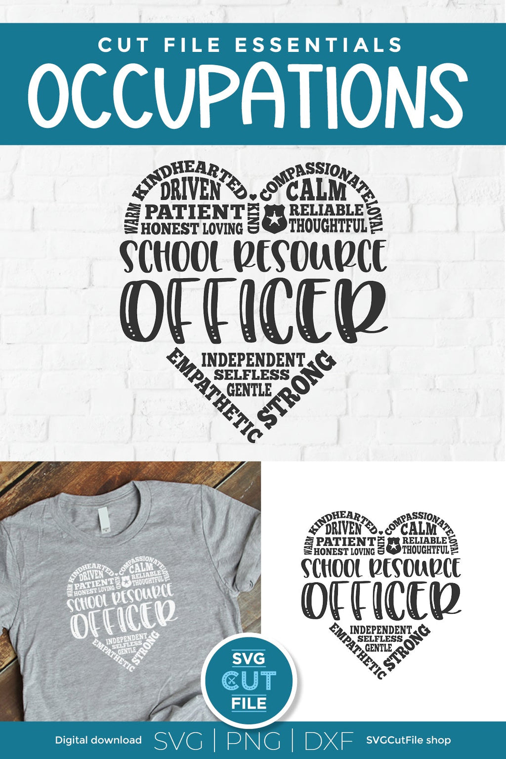 School resource officer svg, sro svg, security svg, safety svg - So Fontsy