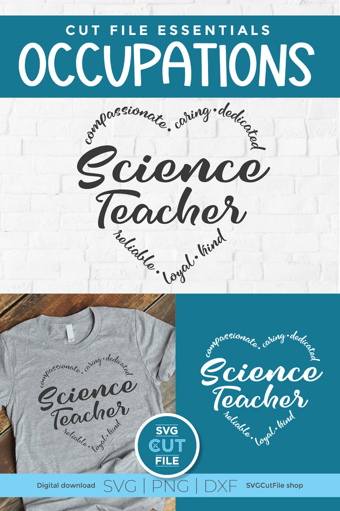 Science Teacher svg - So Fontsy