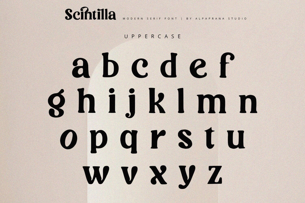 Scintilla - Modern Serif Font - So Fontsy