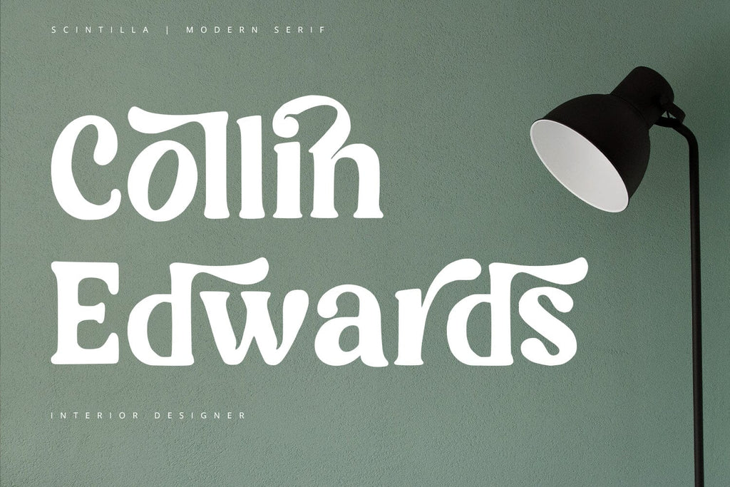 Scintilla - Modern Serif Font - So Fontsy