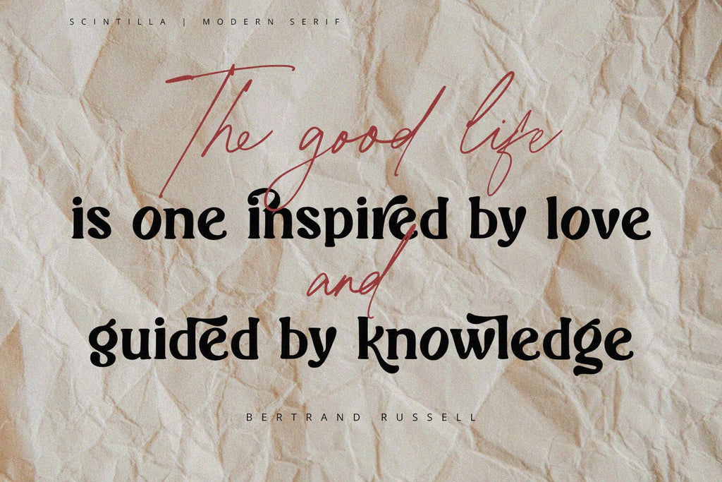 Scintilla - Modern Serif Font - So Fontsy