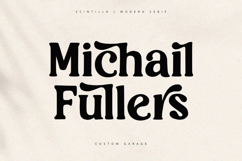 Scintilla - Modern Serif Font - So Fontsy