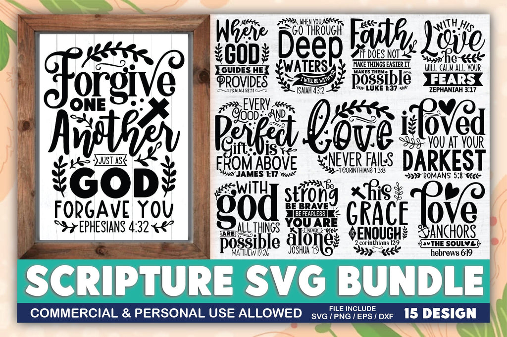 Scripture SVG Bundle - So Fontsy