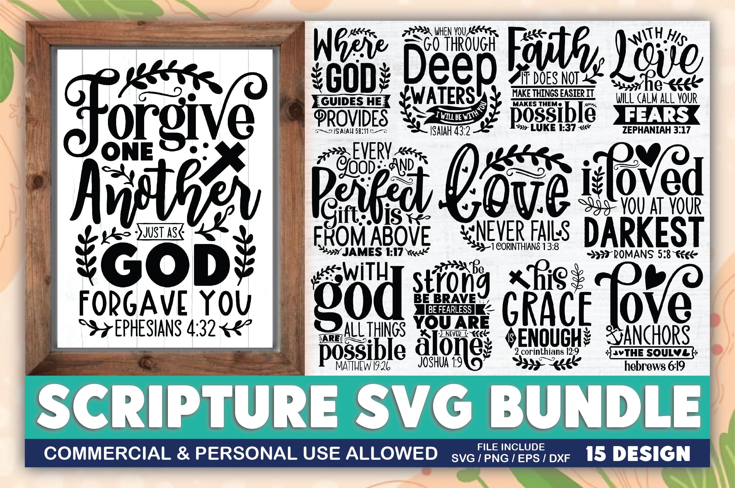 Scripture SVG Bundle - So Fontsy
