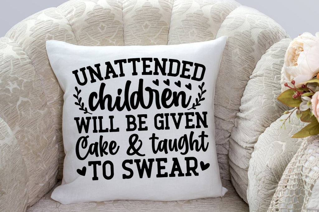 SD0012 - 6 unattended children will be given cake & taught to swear ...