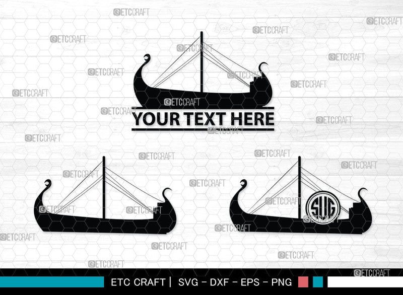 Sea Boats Monogram, Sea Boats Silhouette, Boat Svg, Ship Svg, Bass Boat ...