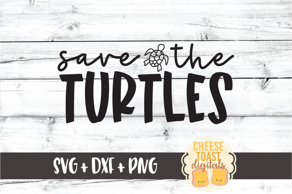 Sea Turtle SVG | Save The Turtles - So Fontsy