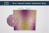 Seamless Maroon Olive Sparkle Glitter Sublimation Tumbler Wrap - So Fontsy