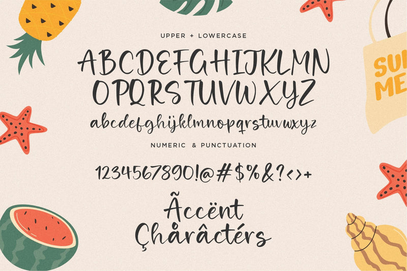 Seaside Tropics Font - So Fontsy