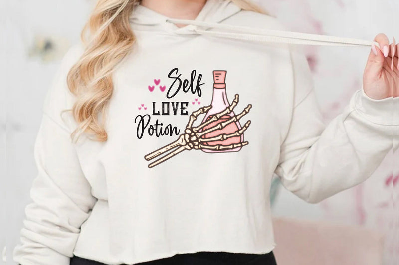 Self Love Potion Skeleton Hand PNG - So Fontsy