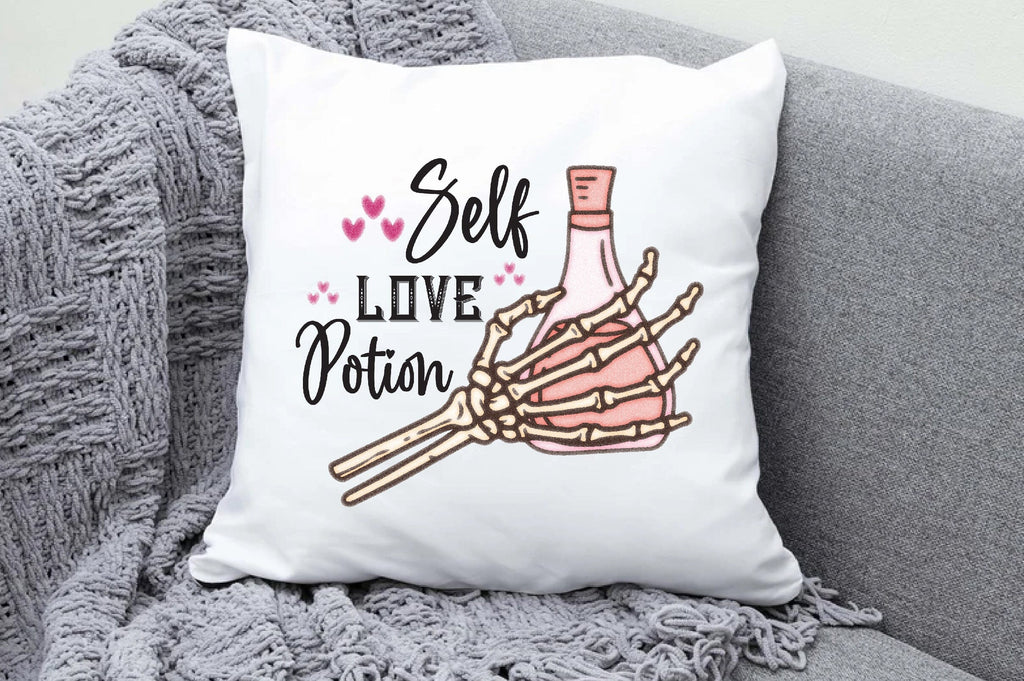 Self Love Potion Skeleton Hand PNG - So Fontsy