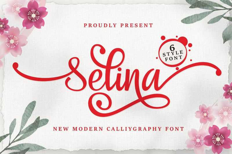 Selina Script - So Fontsy