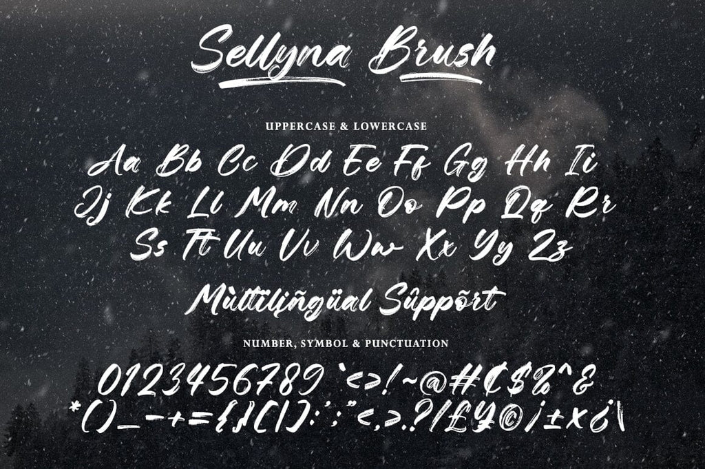 Sellyna Brush - So Fontsy