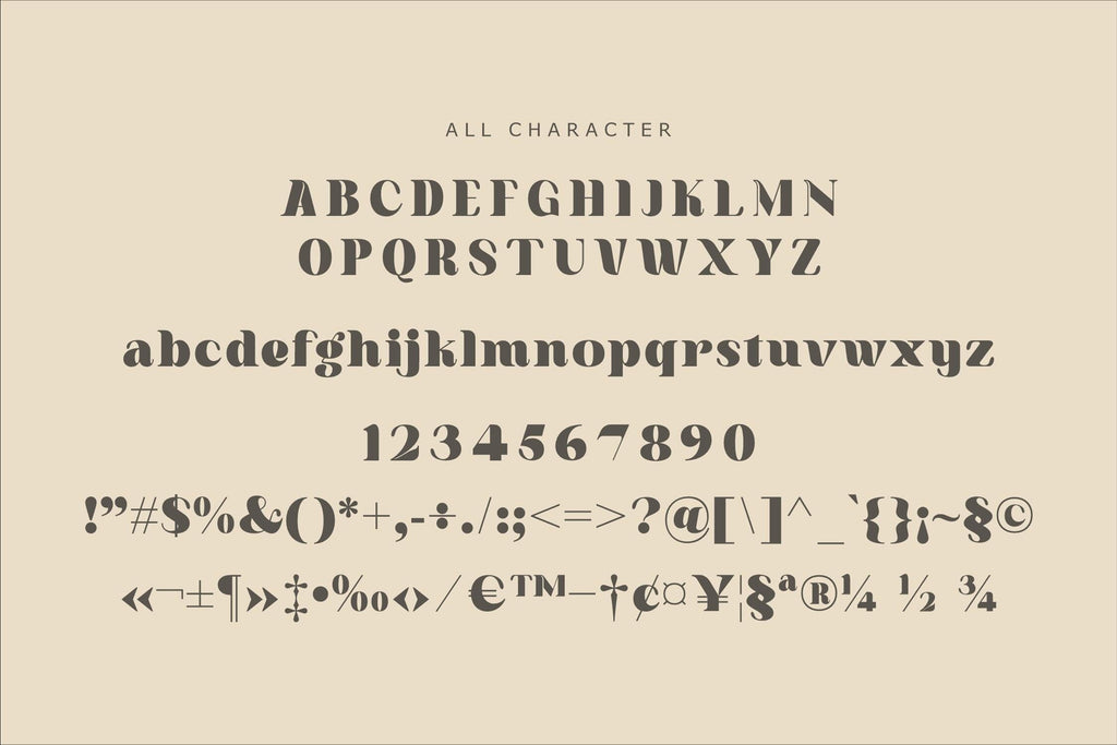 Senmoly Caligan Typeface - So Fontsy