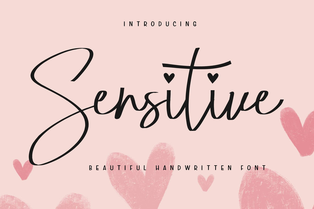 Sensitive script - So Fontsy