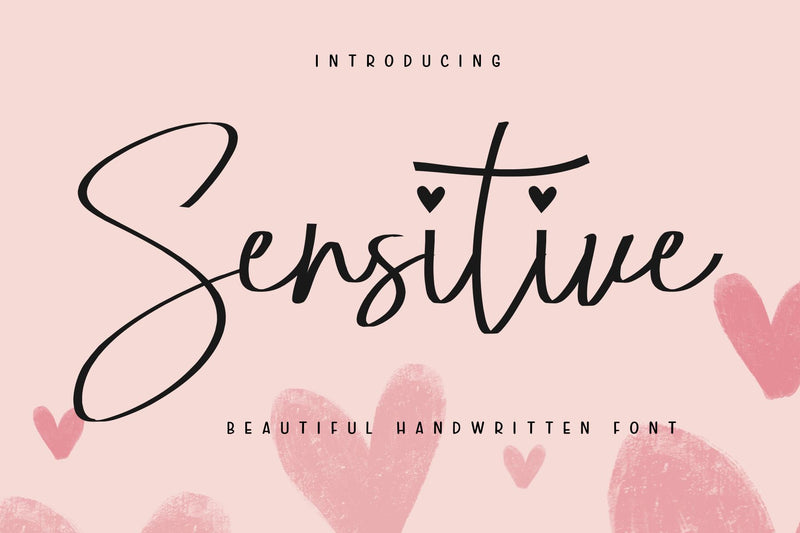 Sensitive script - So Fontsy