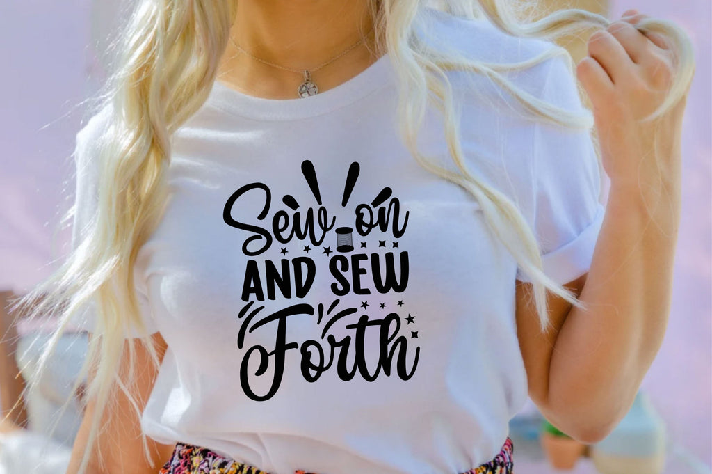 Sew on and sew forth - So Fontsy