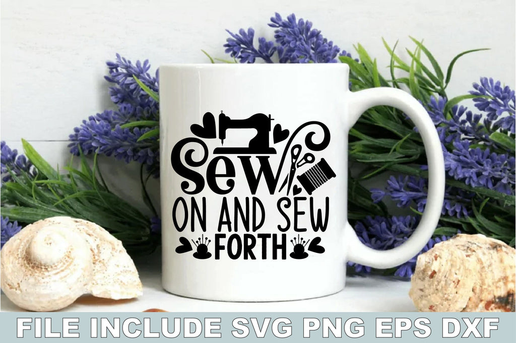 Sewing SVG Bundle - So Fontsy