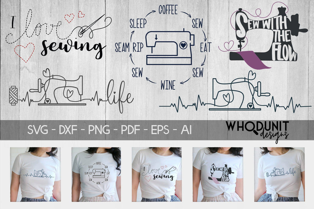 Sewing SVG Bundle - So Fontsy