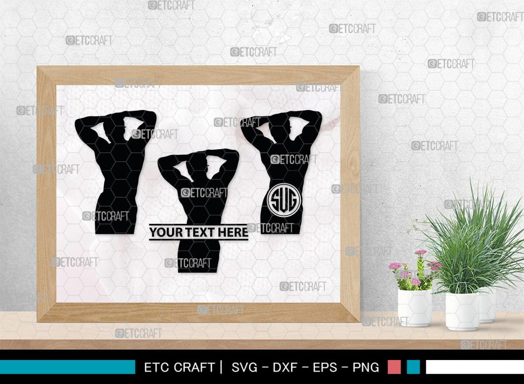 Sexy Man Monogram, Sexy Man Silhouette, Sexy Man SVG, Male Strippers ...