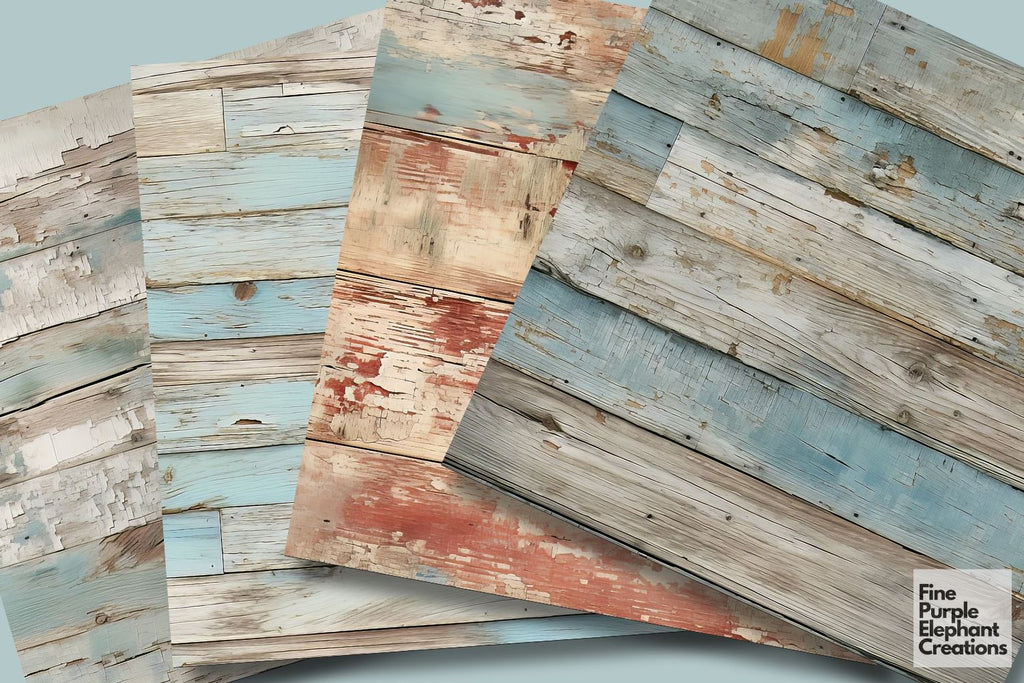 Shabby Wood Panel Texture - So Fontsy