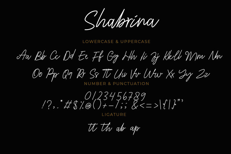 Shabrina-Handwritten font - So Fontsy