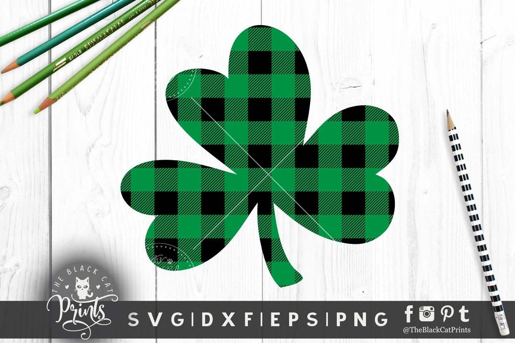 Shamrock Clover Clipart | St. Patrick's day cut files - So Fontsy