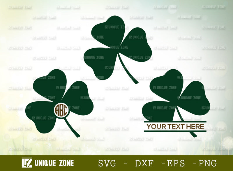 Shamrock Leaf SVG Cut File, Leaf Svg, Shamrock Svg, Clover Svg, Trefoil ...