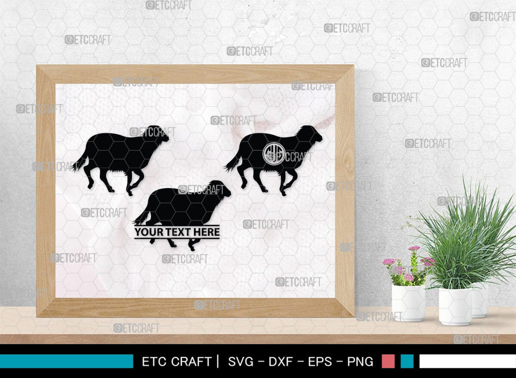 Sheep Monogram, Sheep Silhouette, Sheep SVG, Buck Sheep Svg, Cheviot ...